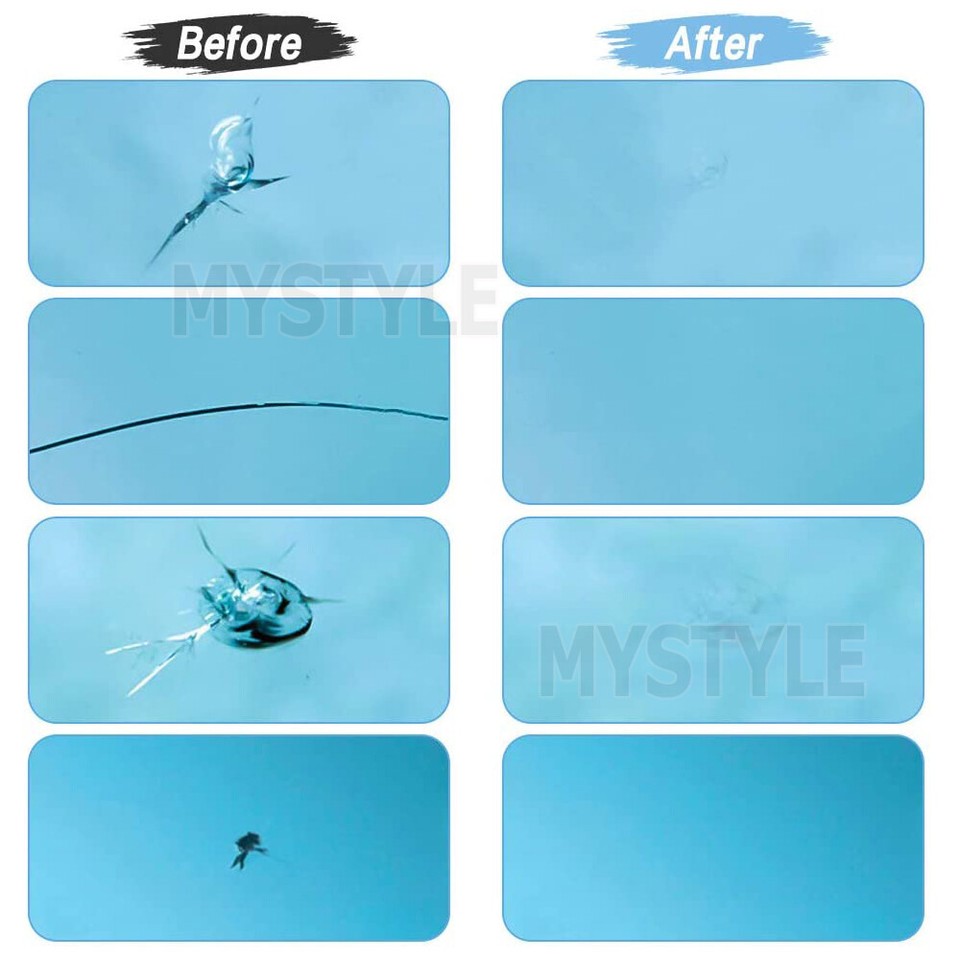 36pcs Automotive Glass Nano Repair Fluid Kit Windshield Crack Scratche ...