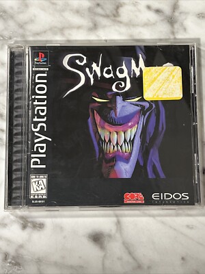 Swagman Swag Man PS1 Complete CIB Sony PlayStation 1 PS1 Horror Tested ...