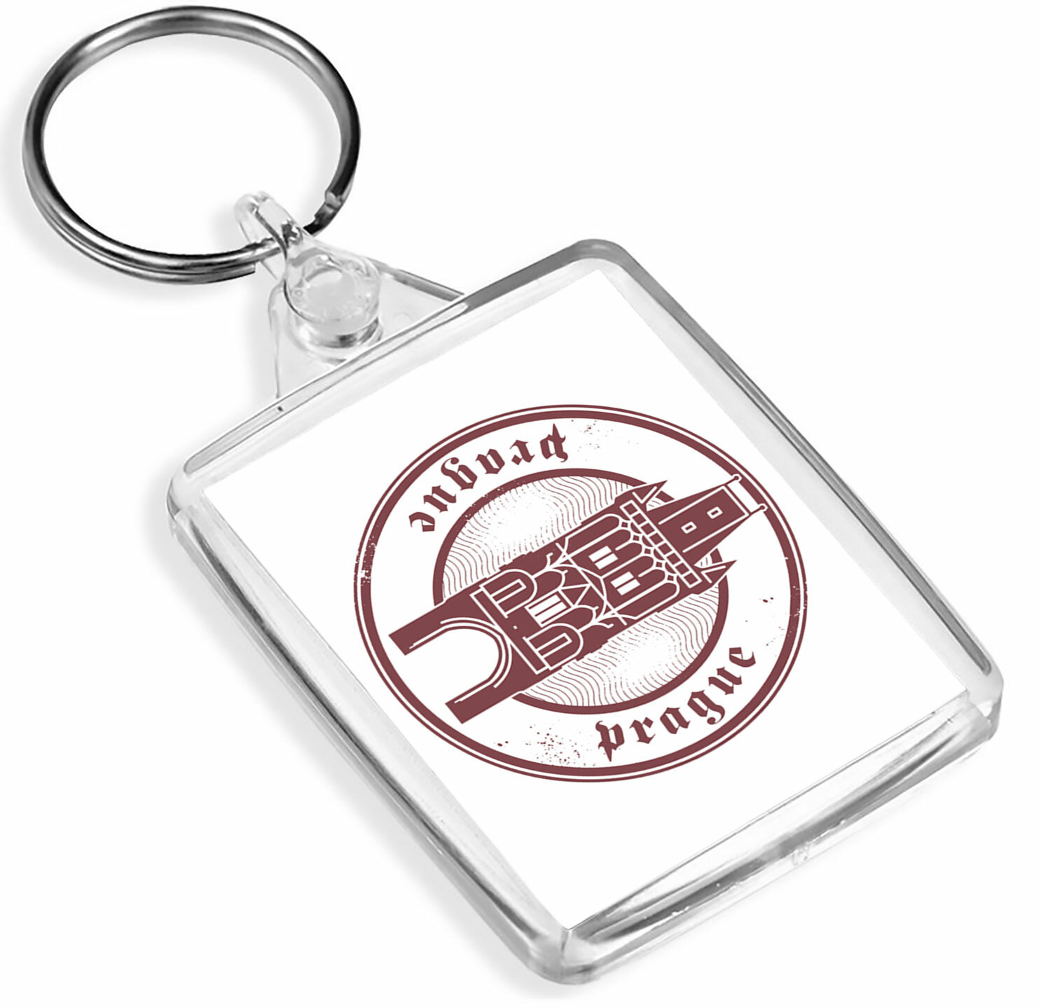 1 x Awesome Prague Czech Republic - Keyring - IP02 - Mum Dad Kids Gift ...