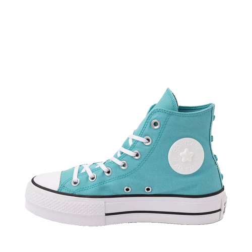 Converse Chuck Taylor All Start Lift Hi Ocean Drip|White|Black US 5.5 ...