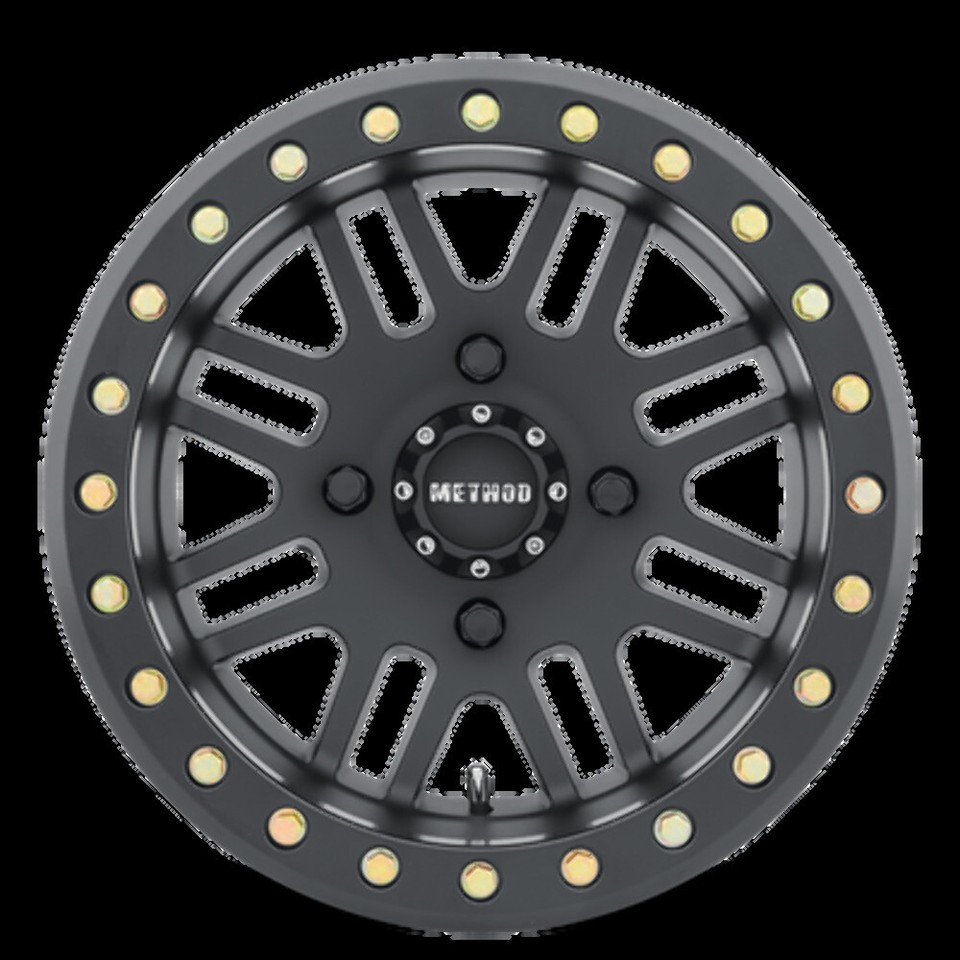 Method MR406 UTV Beadlock 15x8 4+4/0mm Offset 4x136 106mm CB Matte ...