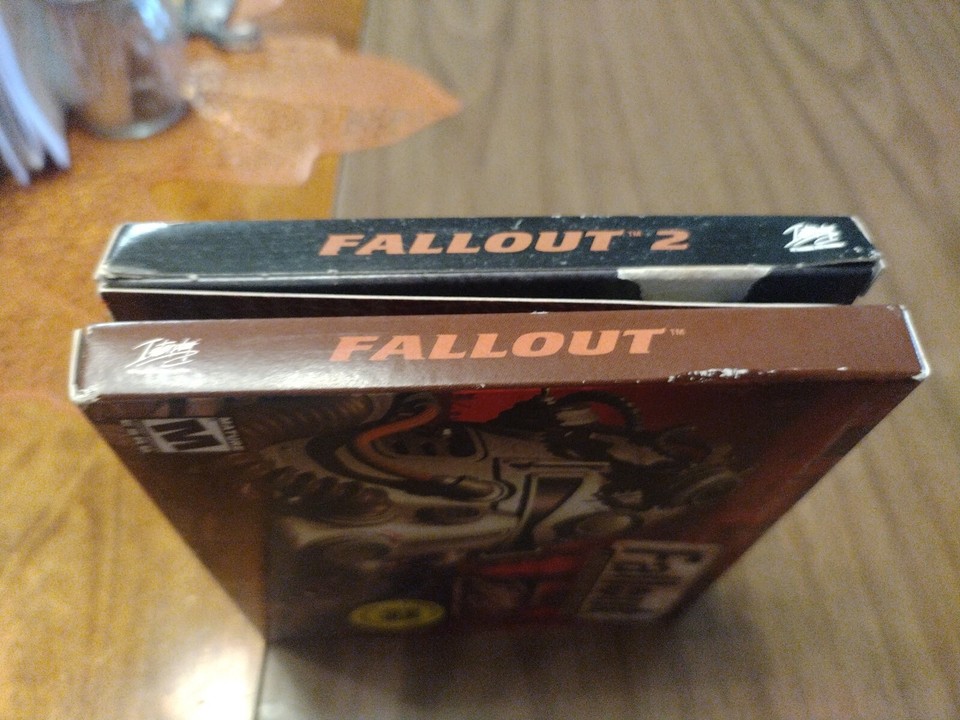 Fallout 1/Fallout 2 - RARE Dual Jewel Release (PC, 2001) 40421009923| eBay