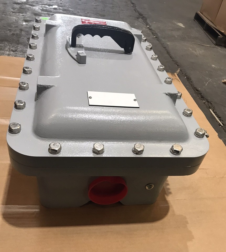 HOUSTON STOCK NEW APPLETON AEEB EXPLOSION PROOF BREAKER ENCLOSURE NEMA ...