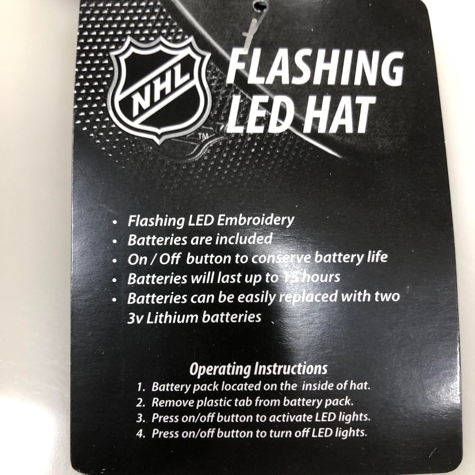 New Vancouver Canucks Toque Beanie with flashing LED light memorabilia ...