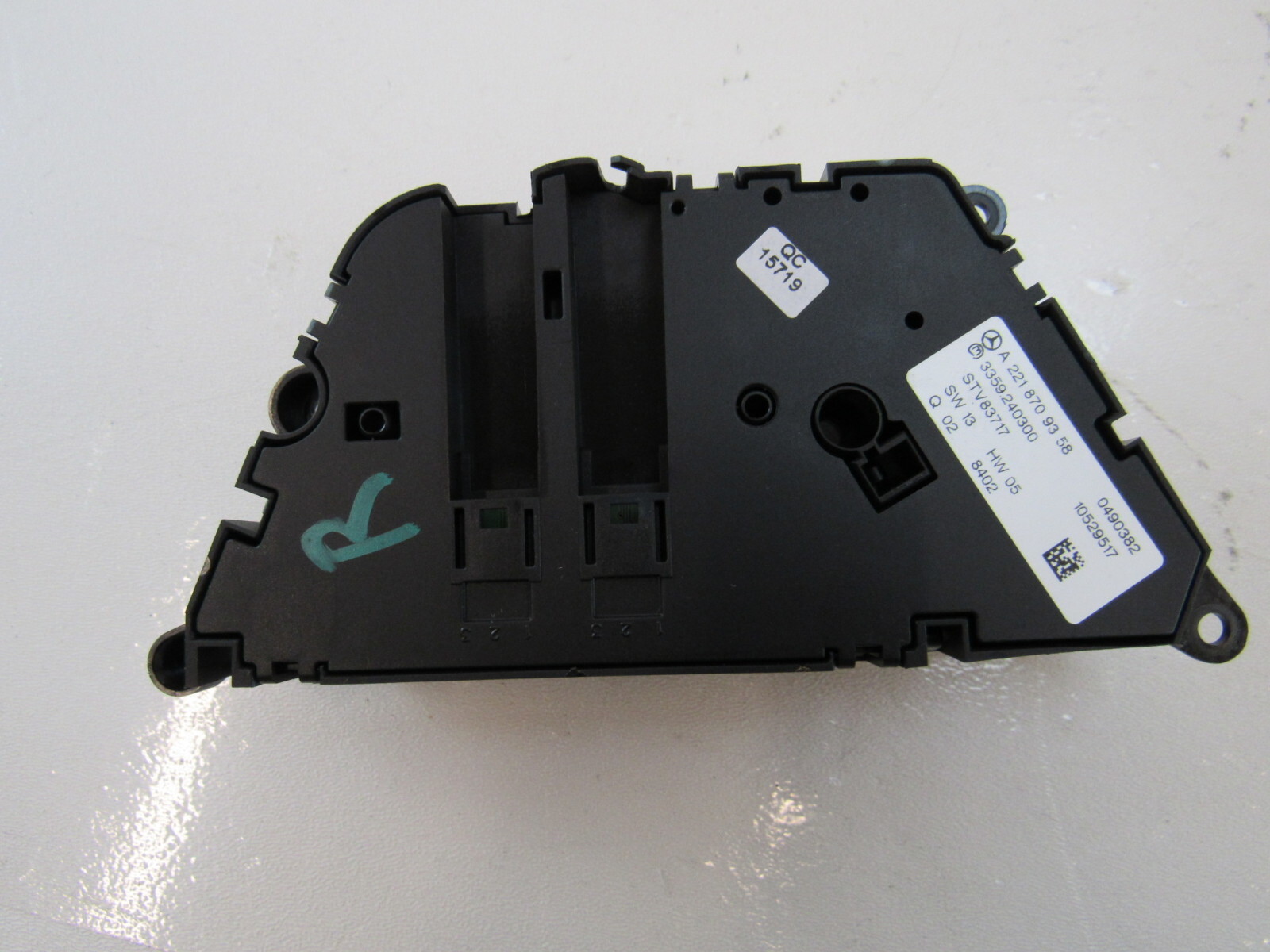 Mercedes W221 S550 S600 switch, seat adjust, right front 2218709358 | eBay