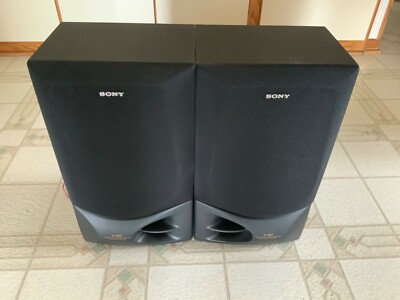 SONY SS-D560 3-Way Twin Duct/Bass Reflex Speaker System Speakers Great ...
