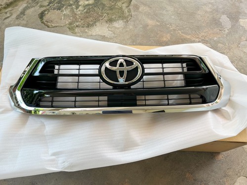 20-21 Genuine Toyota Hilux Revo front radiator grille chrome grill ...