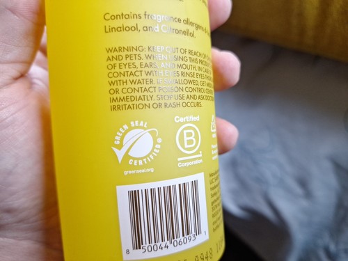 Safely Universal Cleaner Multi-Surface Bright Pink Grapefruit & Cassis ...