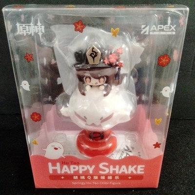 Hu Tao Happy Shake Chibi Figure - Genshin Impact - APEX-TOYS New Sealed ...