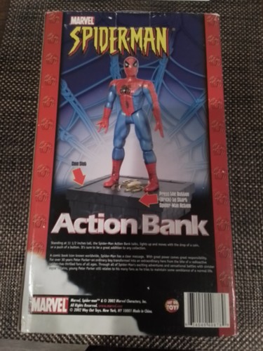MARVEL - Spiderman "Talking Action Bank" Limited Edition Way Out Toys ...