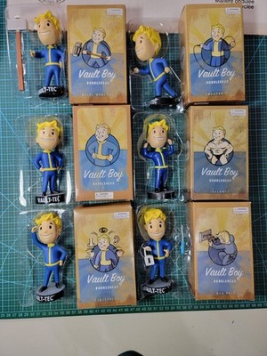 Fallout 4 Vault Boy Fallout bobblehead Doll Action Figure Toy 6 PCS/SET ...
