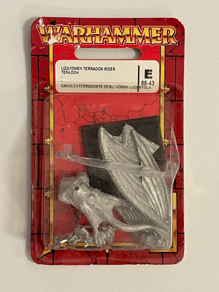Lizardmen Terradon Riders | Warhammer The Old World | OOP Metal ...