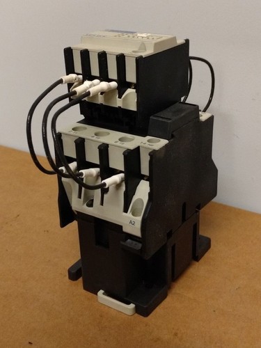 Telemecanique Contactor LC1DMK11 3-Pole 30A 600V 120V Coil w/ LC1DK Aux ...