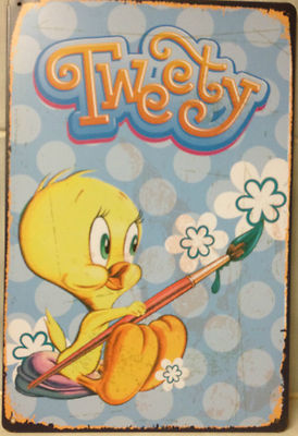 TWEETY Tin Metal Sign Rustic Look .. MAN CAVE . brand new. AU SELLER | eBay