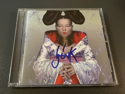 BJÖRK CD Album "Homogenic" (1997) SIGNIERT - mit Autogramm - Hand ...
