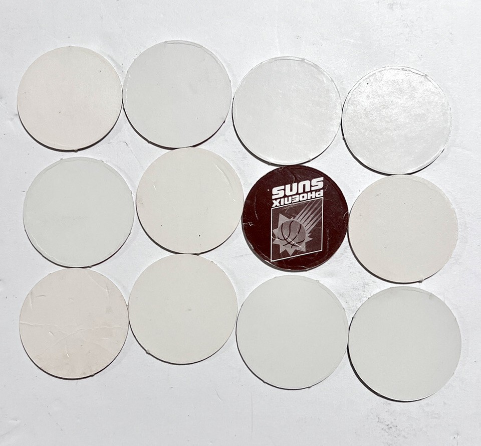 12 Sport Related Pogs Milk Caps Cowboys, Giants, Raiders, Browns, 49ers ...