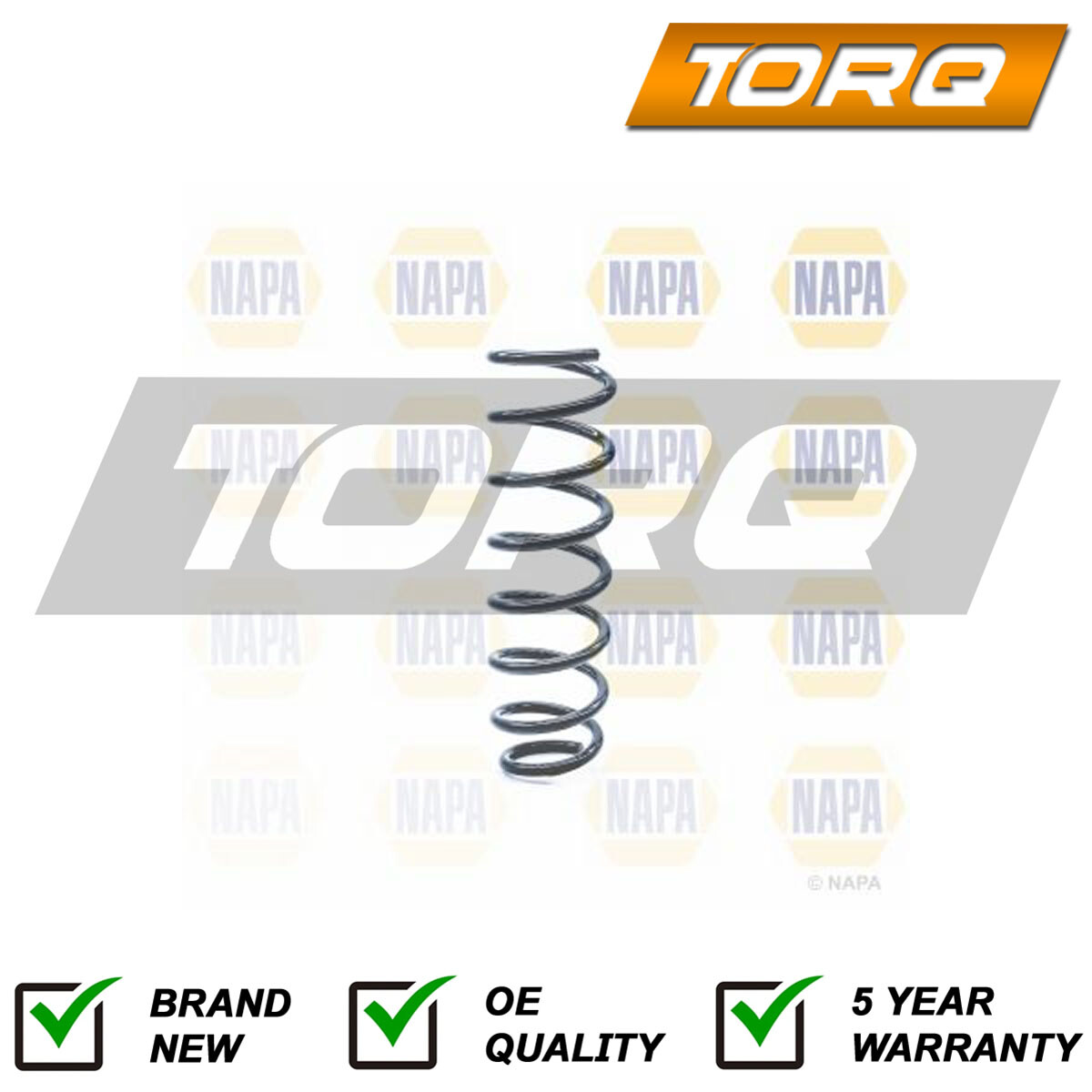 Suspension Coil Spring Rear Torq Fits BMW 5 Series 2010-2016 #2 ...
