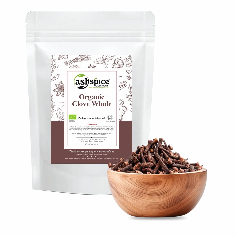 Organic Whole Cloves | Laung | Lavang | Lawang Premium Quality 50g ...