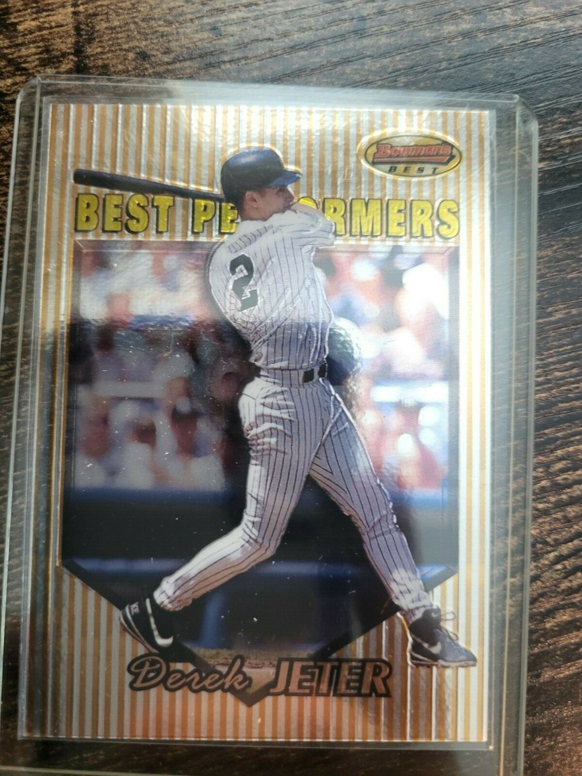 1999 BOWMANS BEST DEREK JETER BEST PERFORMERS CARD #88 New York Yankees ...