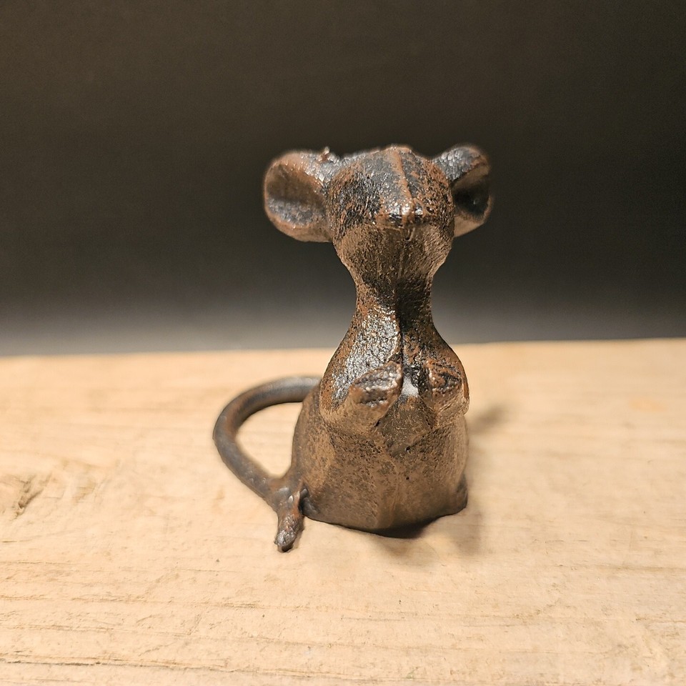 Antique Vintage Style Cast Iron Mouse | eBay