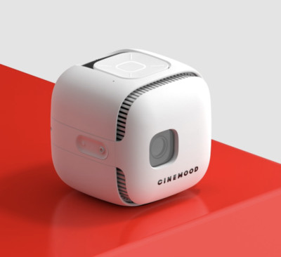 NEW! CINEMOOD TV - LTE Portable Projector- 5x Brighter Than Original ...