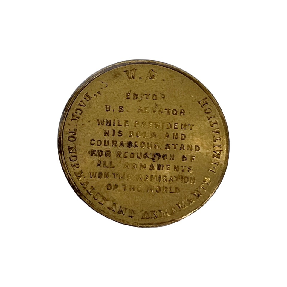 Vintage Warren G Harding Token Coin | eBay
