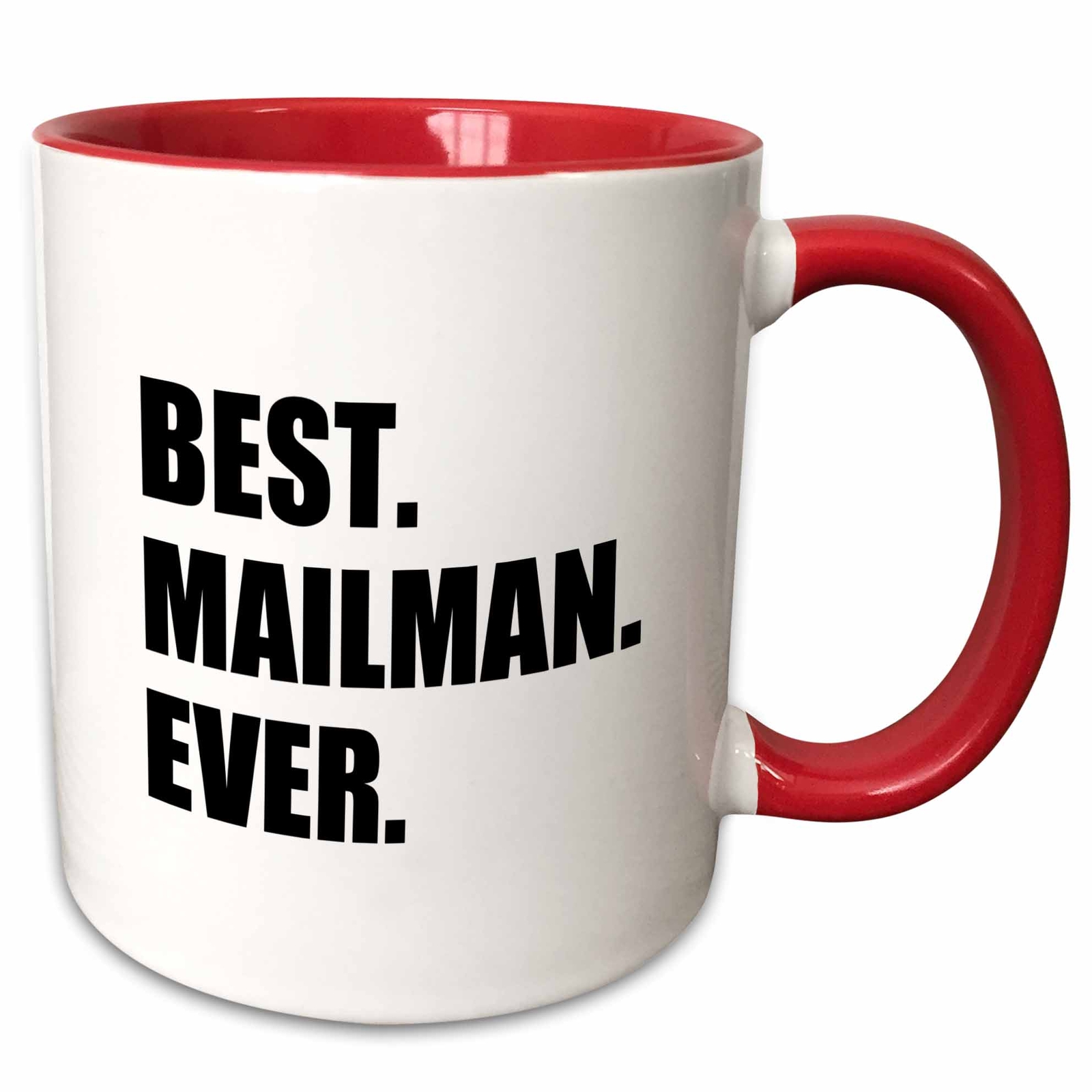 3dRose Best Mailman Ever, fun appreciation gift for your favorite mail ...