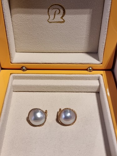 Paspaley 14.5mm Mabe Pearls Earring hallmark Paspaley | eBay