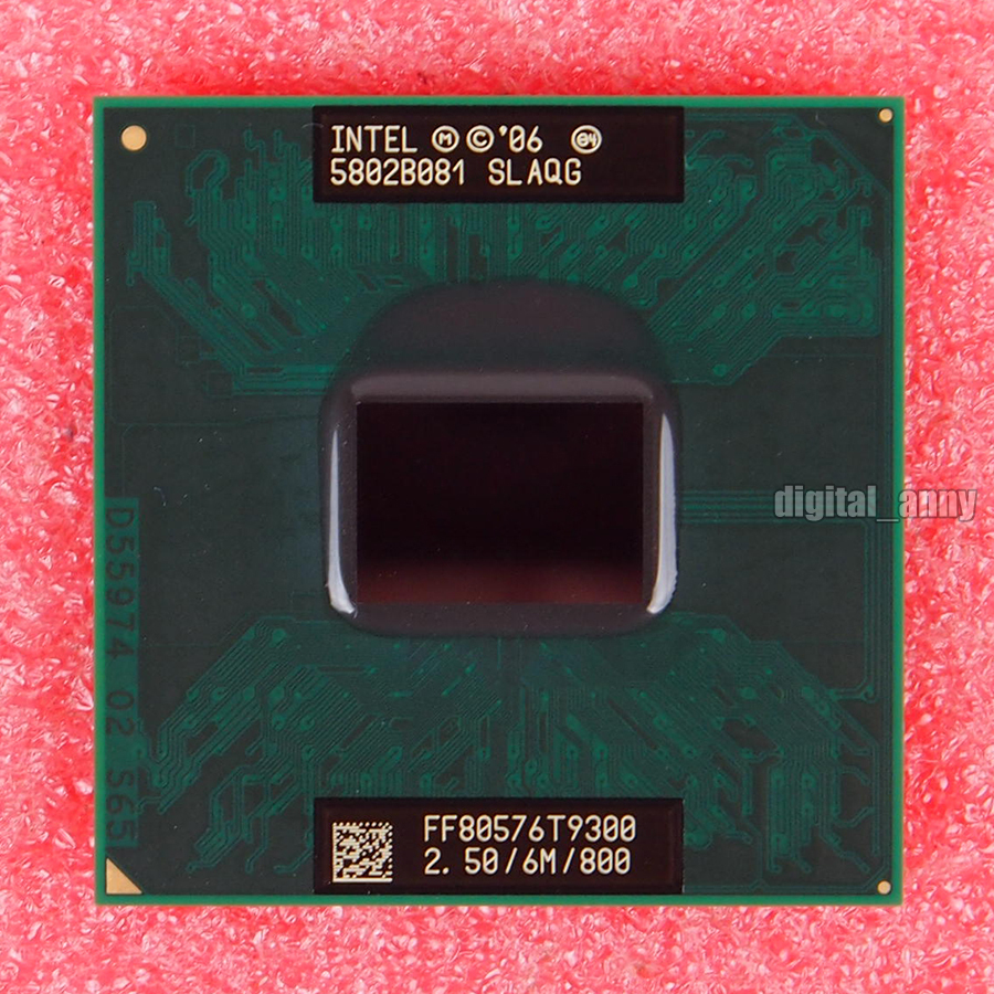 Intel Core 2 Duo T9300 2.5 GHz Dual-Core CPU Processor SLAQG SLAYY ...
