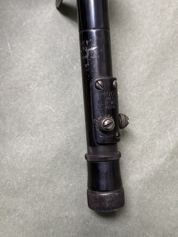 Rare Antique Weaver Model 330 Rifle Scope Very Fine Crosshairs w/Dot | eBay