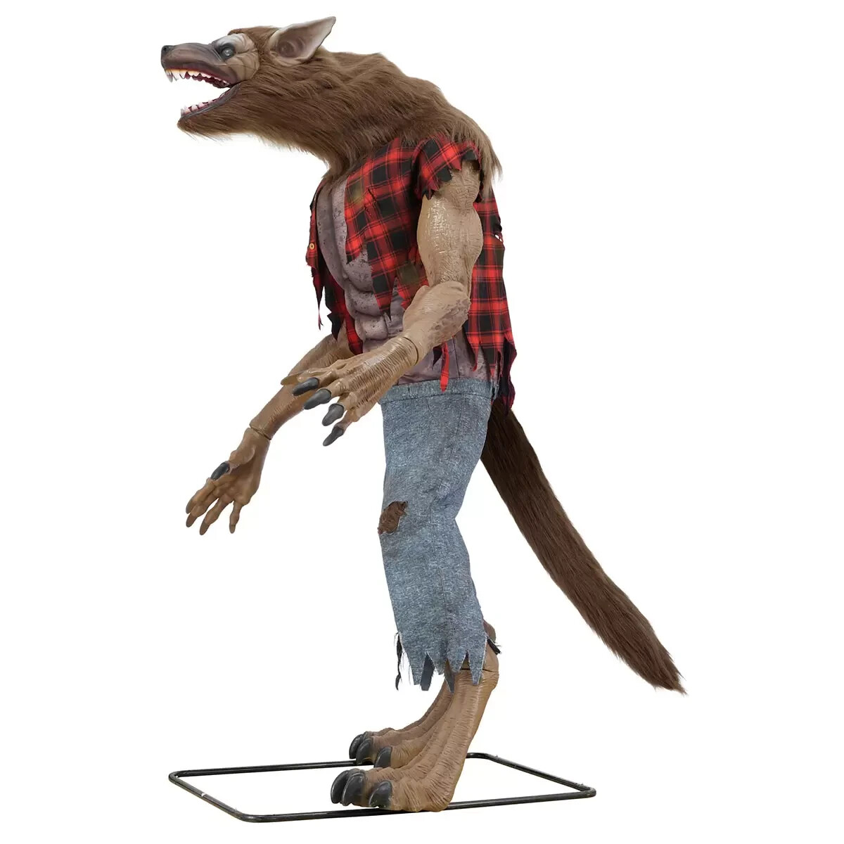 7 ft Animated Werewolf w/ LCD Eyes Scary Halloween In/Outdoor LOCAL ...