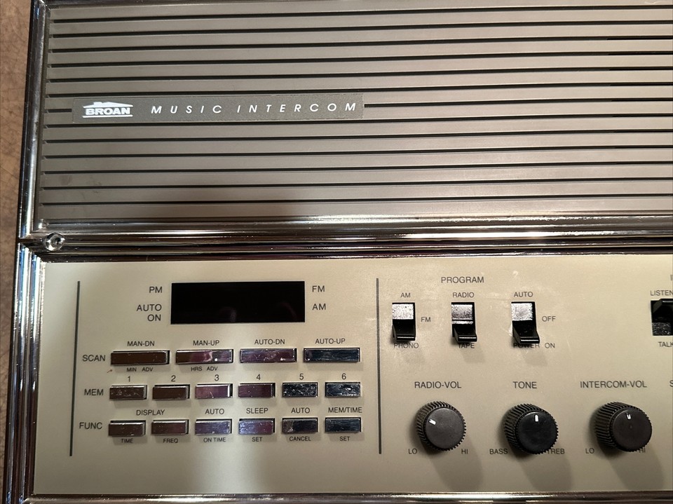 Broan / M&S Music Intercom Master K1350 / M300 With warranty | eBay