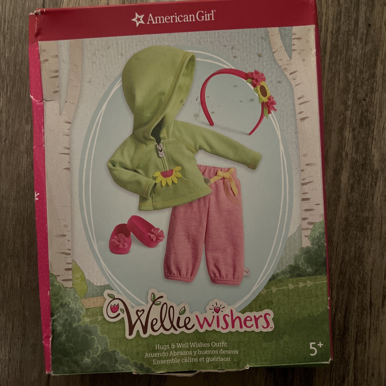 American Girl Wellie Wishers Hugs and Well Wishes Outfit NEW | eBay