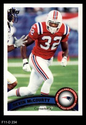 2011 Topps #234 Devin McCourty Patriots Rutgers 8 - NM/MT | eBay