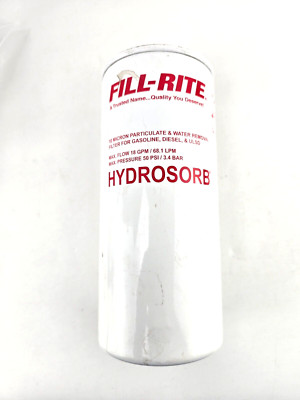 Fil-Rite Fuel Dispenser Filter HYDROSORB 10 Micron F1810HM0 18GPM | eBay