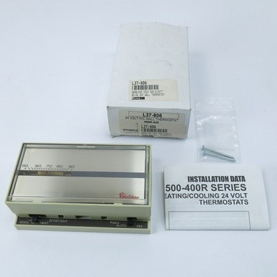 New Invensys 500-400r (9998-425) Beige Wall Thermostat 24V | eBay