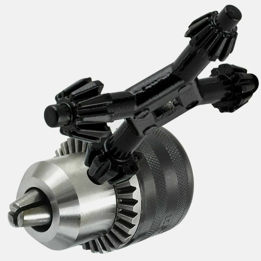 4 Way Drill Press Chuck Key Size 3/8" 1/2" Chucks Universal Combination ...