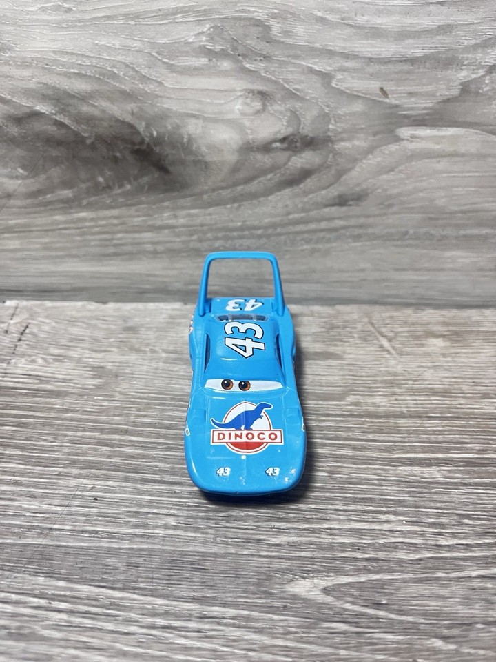 Walt Disney Cars #43 Dinoco THE KING Piston Cup Race Car Vehicle Toy | eBay