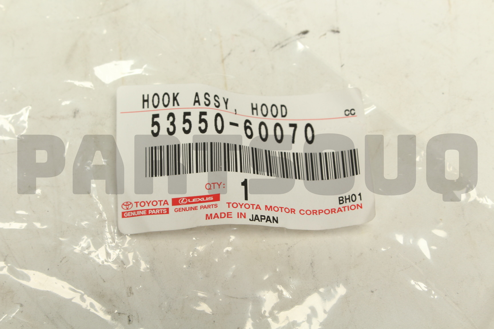 5355060070 Genuine Toyota HOOK ASSY HOOD 53550-60070 | eBay