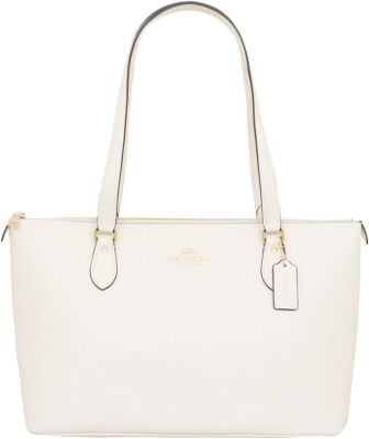 [Coach] Gallery Tote CV402 IMCHK Chalk [Outlet] | eBay Australia