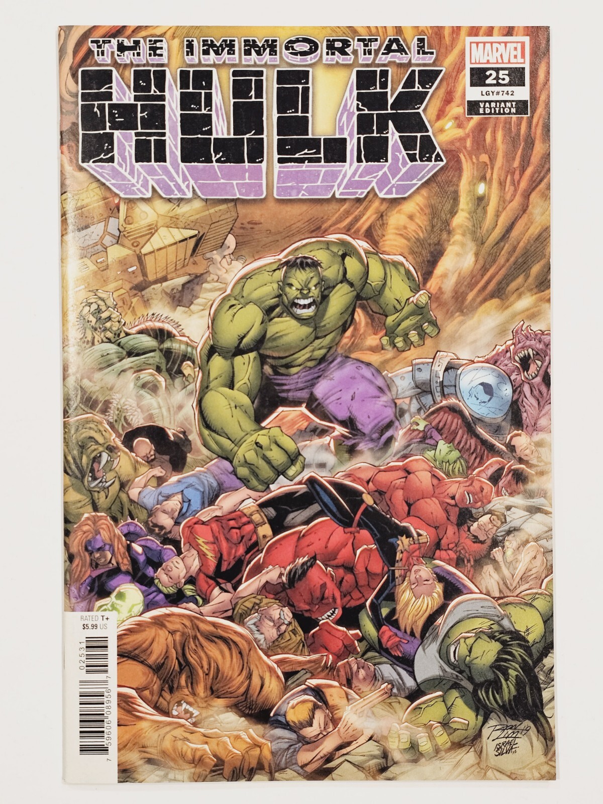 IMMORTAL HULK #25 Ron Lim 1:50 Incentive Variant - Marvel Comics | eBay