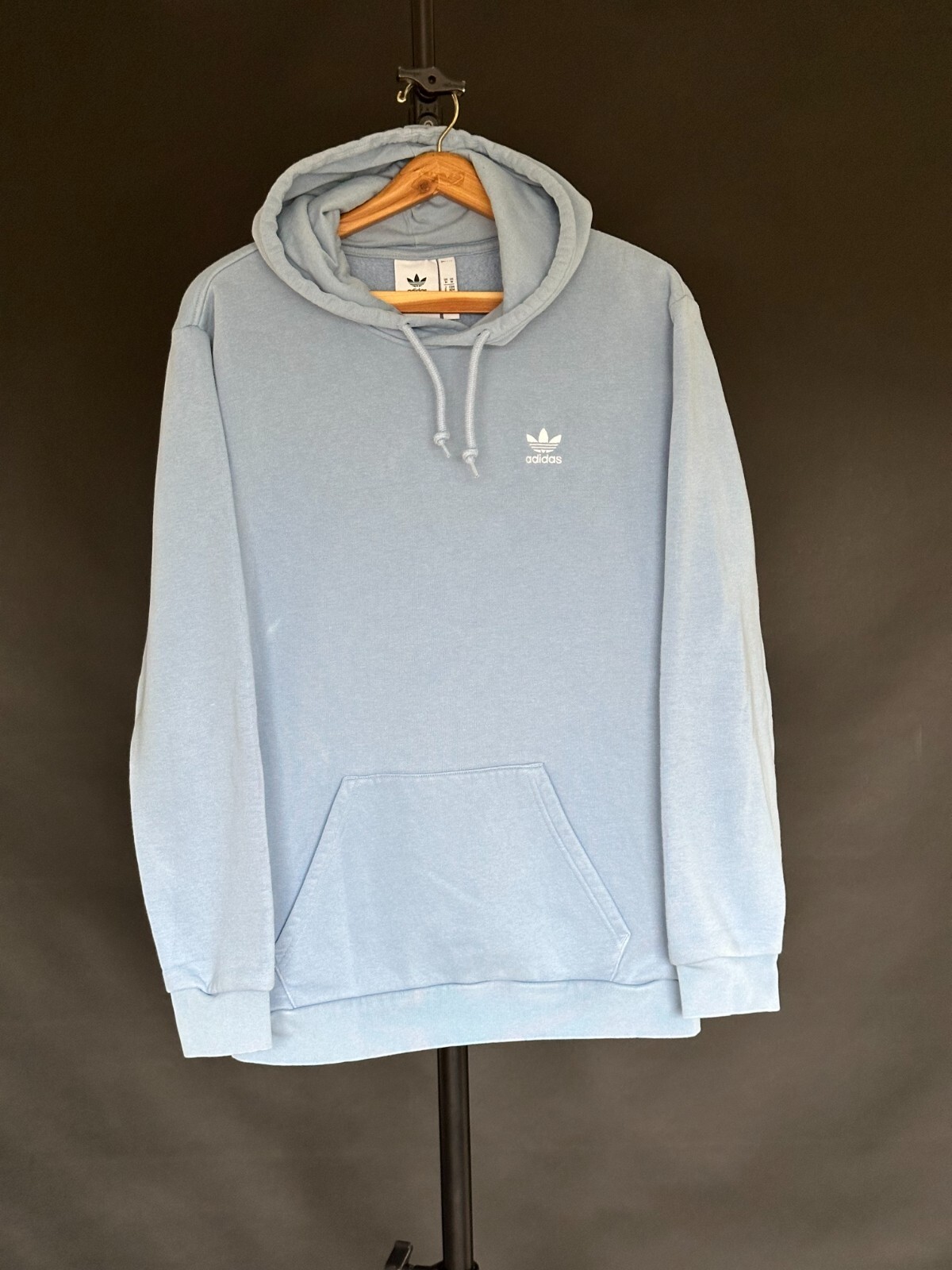Adidas Primegreen Powder Blue Hoodie Sweatshirt Men’s Medium Good ...