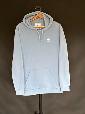 Adidas Primegreen Powder Blue Hoodie Sweatshirt Men’s Medium Good ...