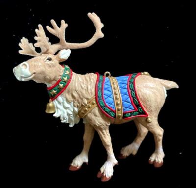 HALLMARK KEEPSAKE CHRISTMAS ORNAMENT READY REINDEER 2001 | eBay
