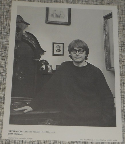 Hugh Hood - Novelist - 1974 International Portrait Gallery Print | eBay