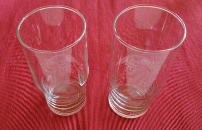 2x Superfest Glas 2x 0,2 L DDR/GDR Strong Glass East German Mitropa ...
