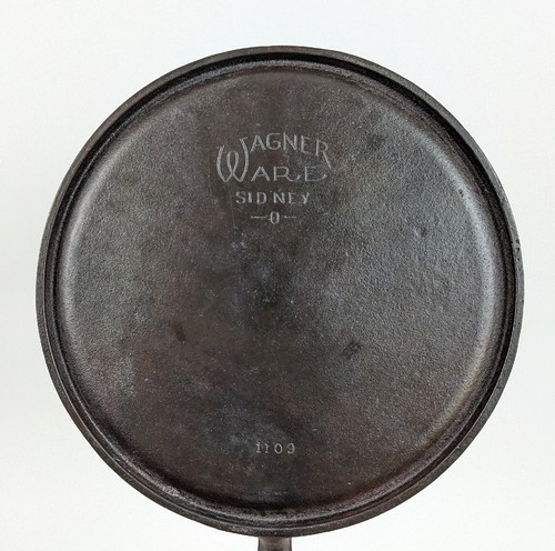 Wagner Ware Sidney O. Cast Iron Round Griddle No. 9 MADE USA #9 1109 ...