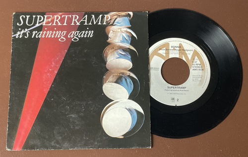 SUPERTRAMP - IT'S RAINING AGAIN (1982) / DISQUE VINYLE 45 TOURS / TRES ...