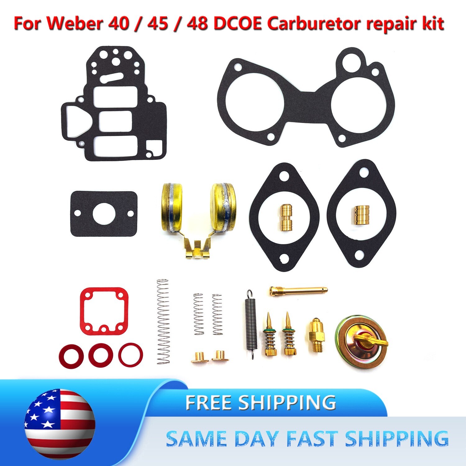 For Weber 40 / 45 / 48 DCOE Carburetor Carb Rebuild Repair Kit NEW | eBay