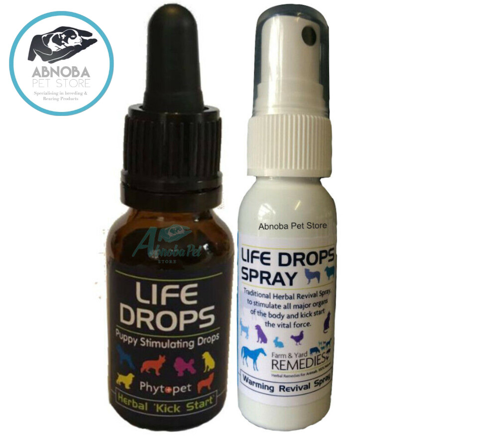 Phytopet Puppy Life Drops or Spray whelping / struggling newborn ...